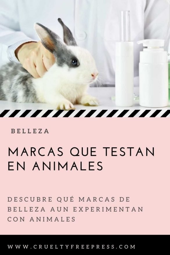 Marcas que testan en animales (en 2020) | Cruelty-Free Press